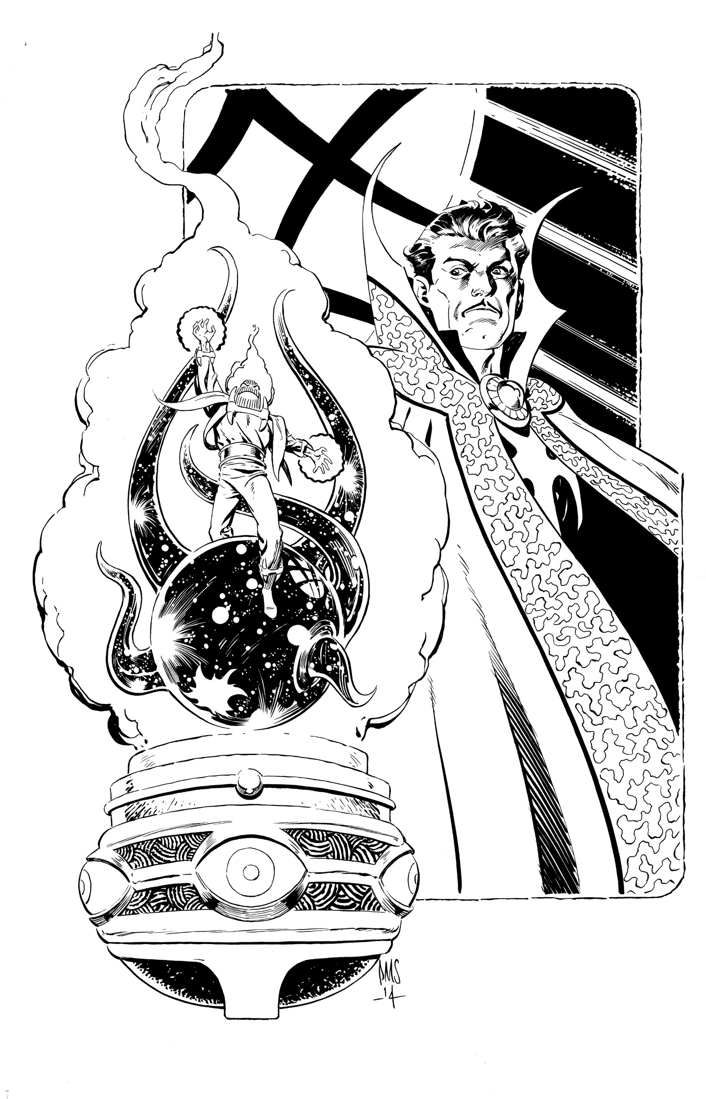 The Dread Dormammu. Commission 2014 | Paul Smith