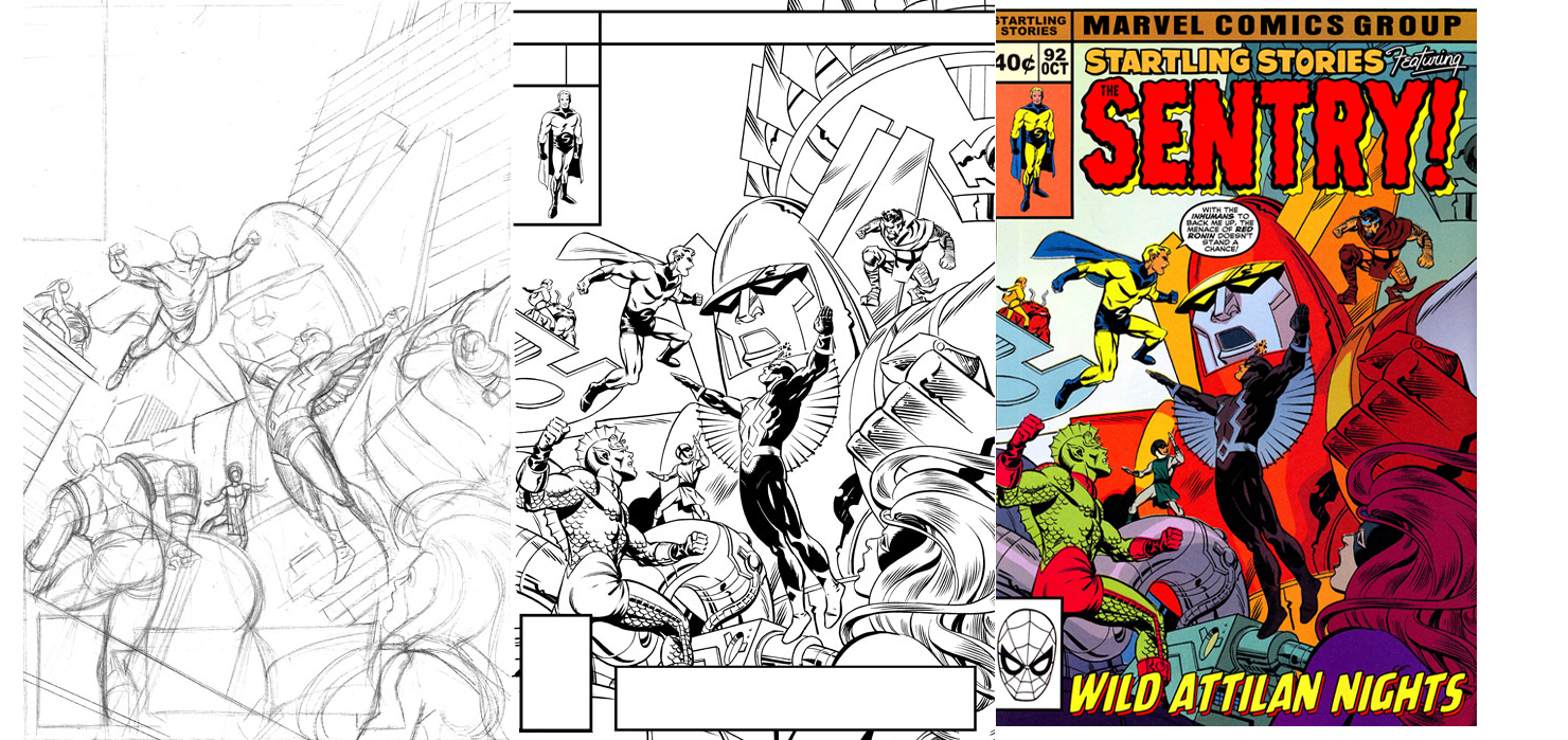 Startling Stories featuring the Sentry | Paul Smith