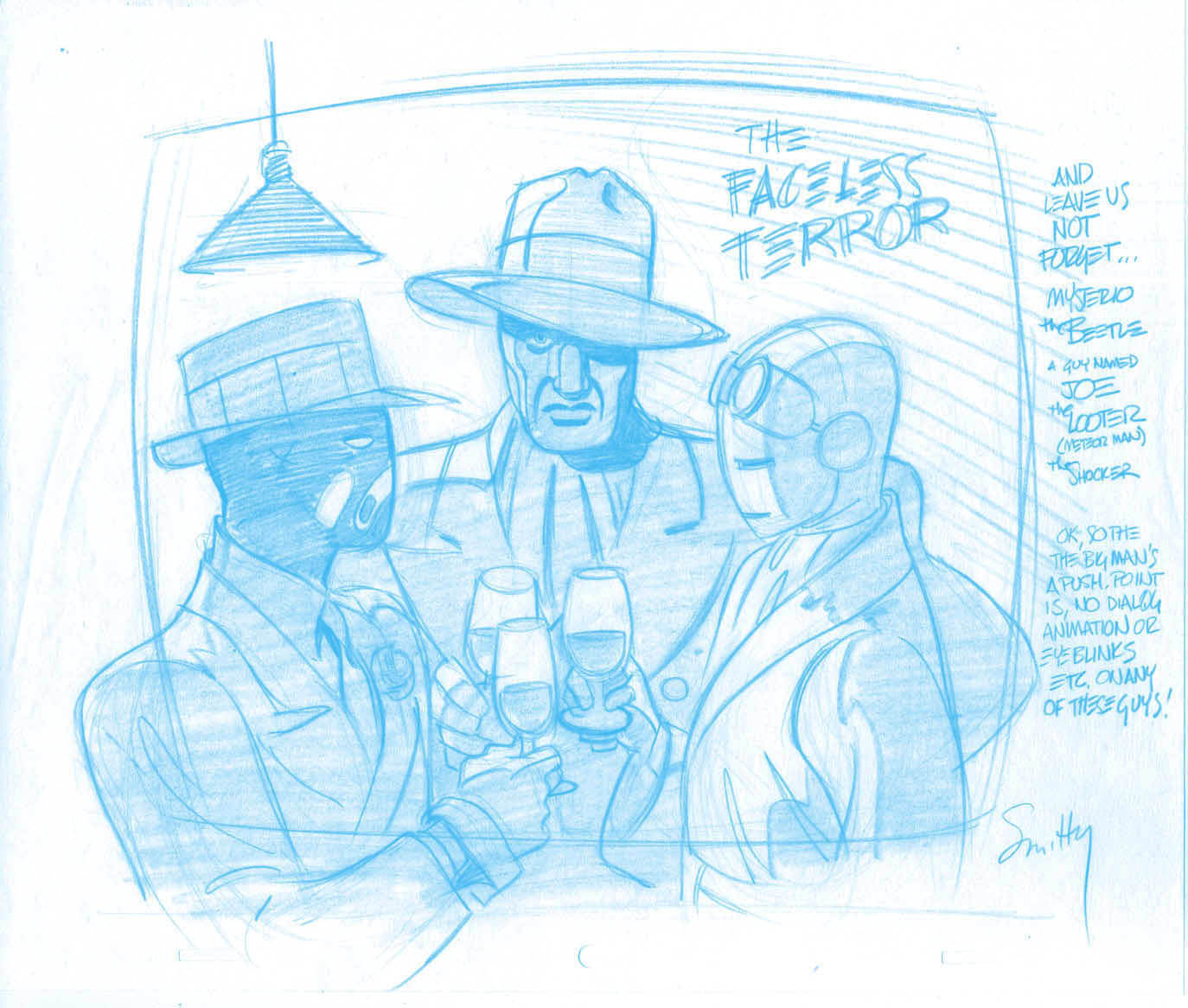 Animated Spider-Man, notes #3 | Paul Smith