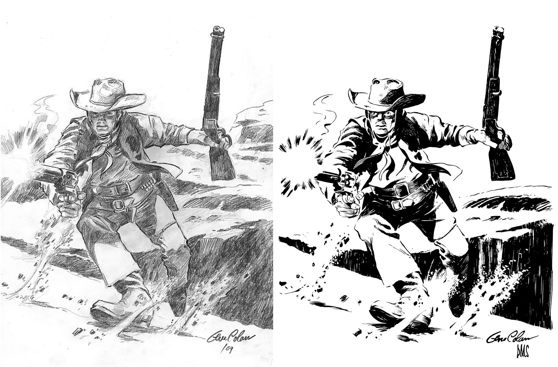 Inking Gene Colan | Paul Smith
