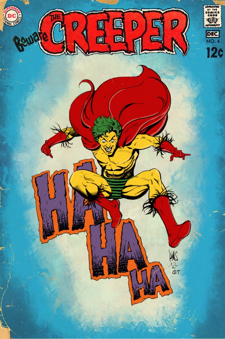 The Creeper sketch 2014, coloured by Gerry Turnbull | Paul Smith