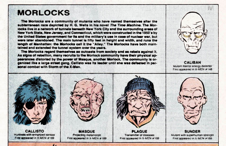 OHOTMU, Morlocks | Paul Smith