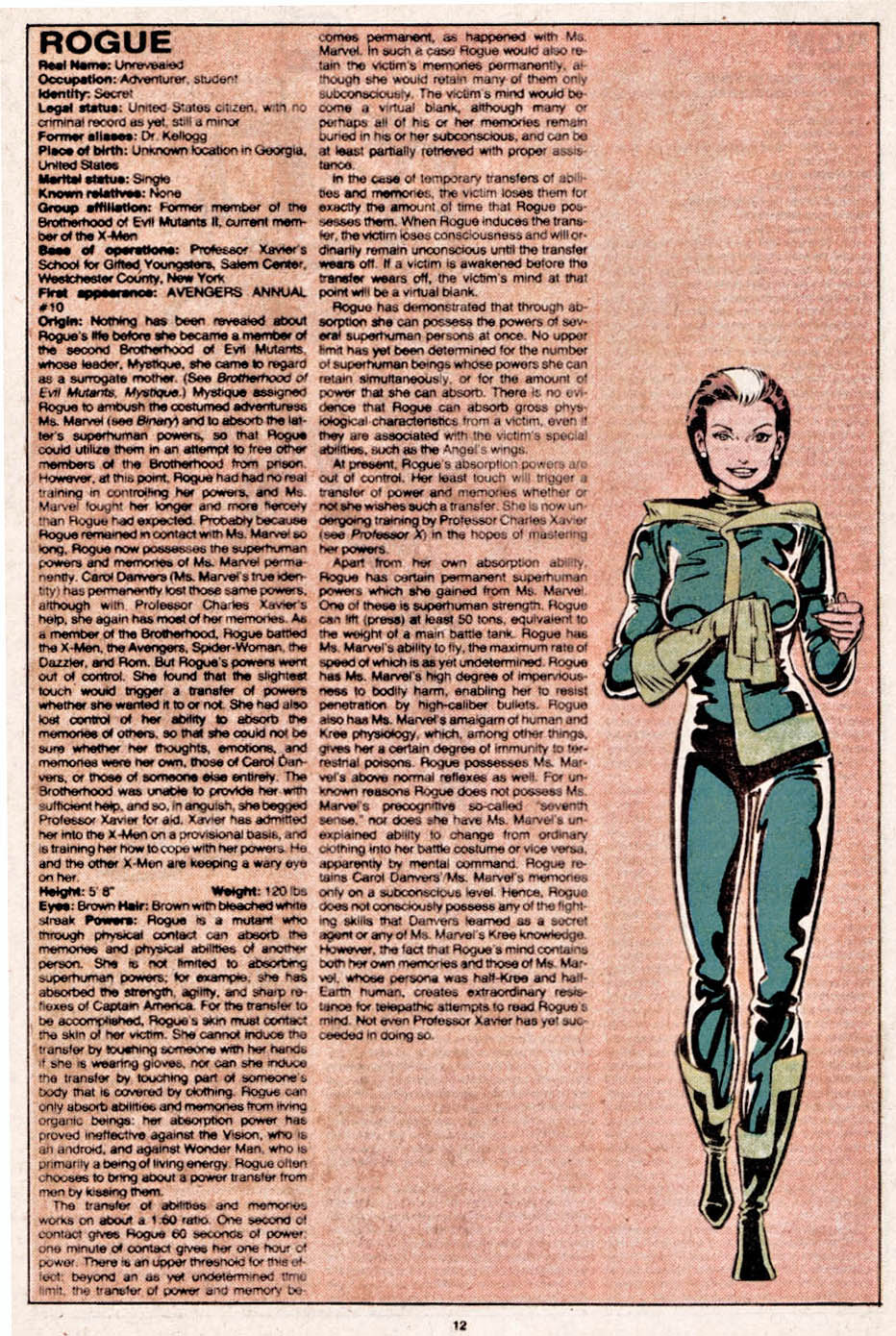 OHOTMU, Rogue | Paul Smith