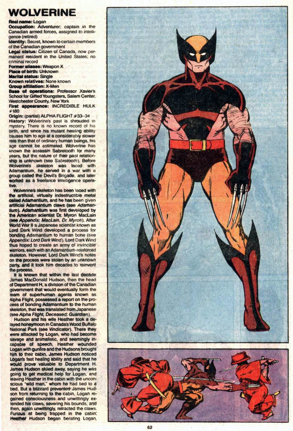 OHOTMU, Wolverine | Paul Smith